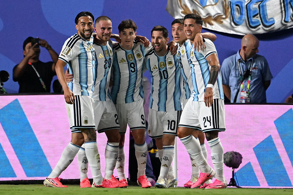Messi Hat-Trick Equals World Cup Scoring Record as Argentina Cruise ...